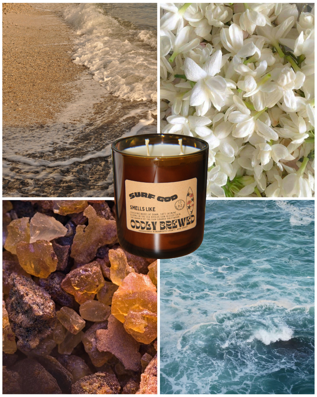 Oddly Brewed | Hand-poured Coastal Soy Candles